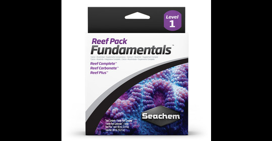 Reef Pack : Fundamentals 3x100ml Seachem pour aquarium Marin
